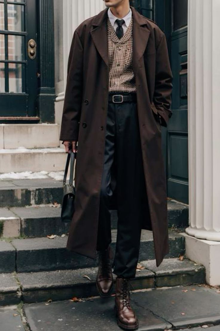 Dark Academia Mens Outfits