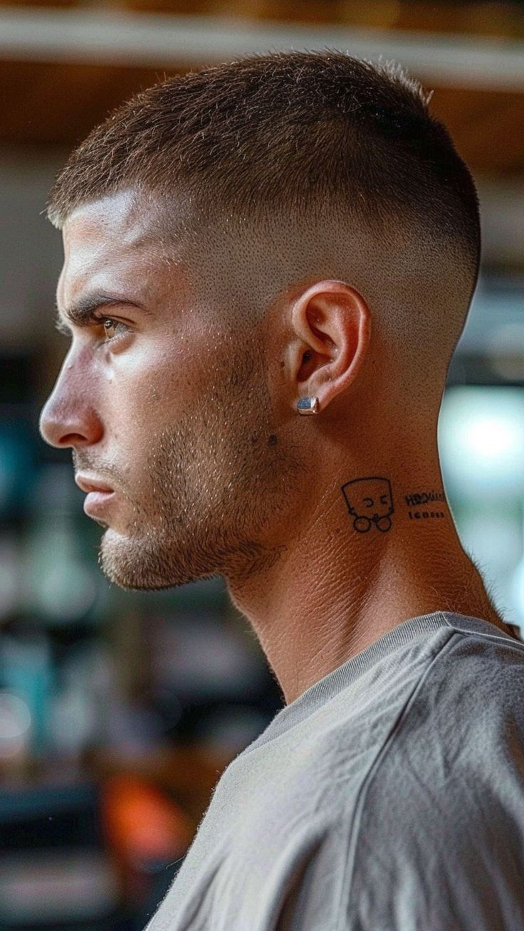 26 Trendy Buzz Cut Hairstyles for Men (2025 Guide)