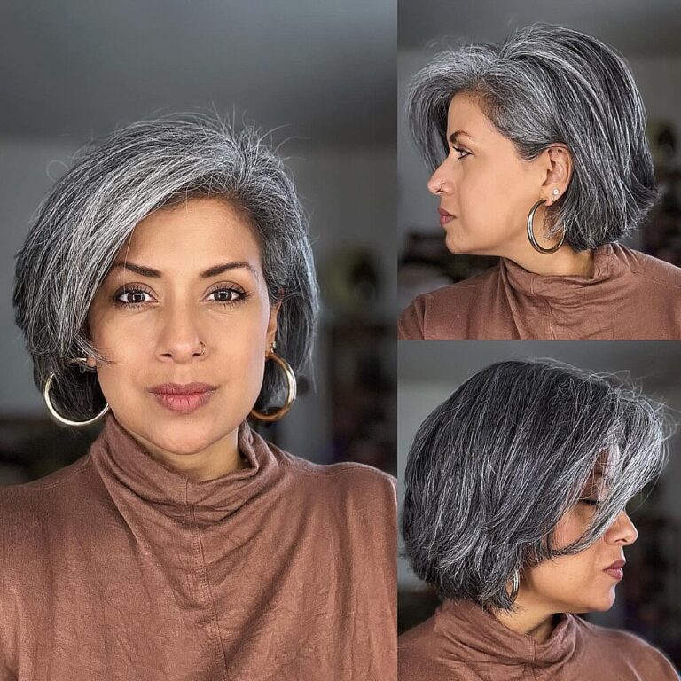 70+ Trendy Salt and Pepper Hair Inspo for a Chic, Ageless Look
